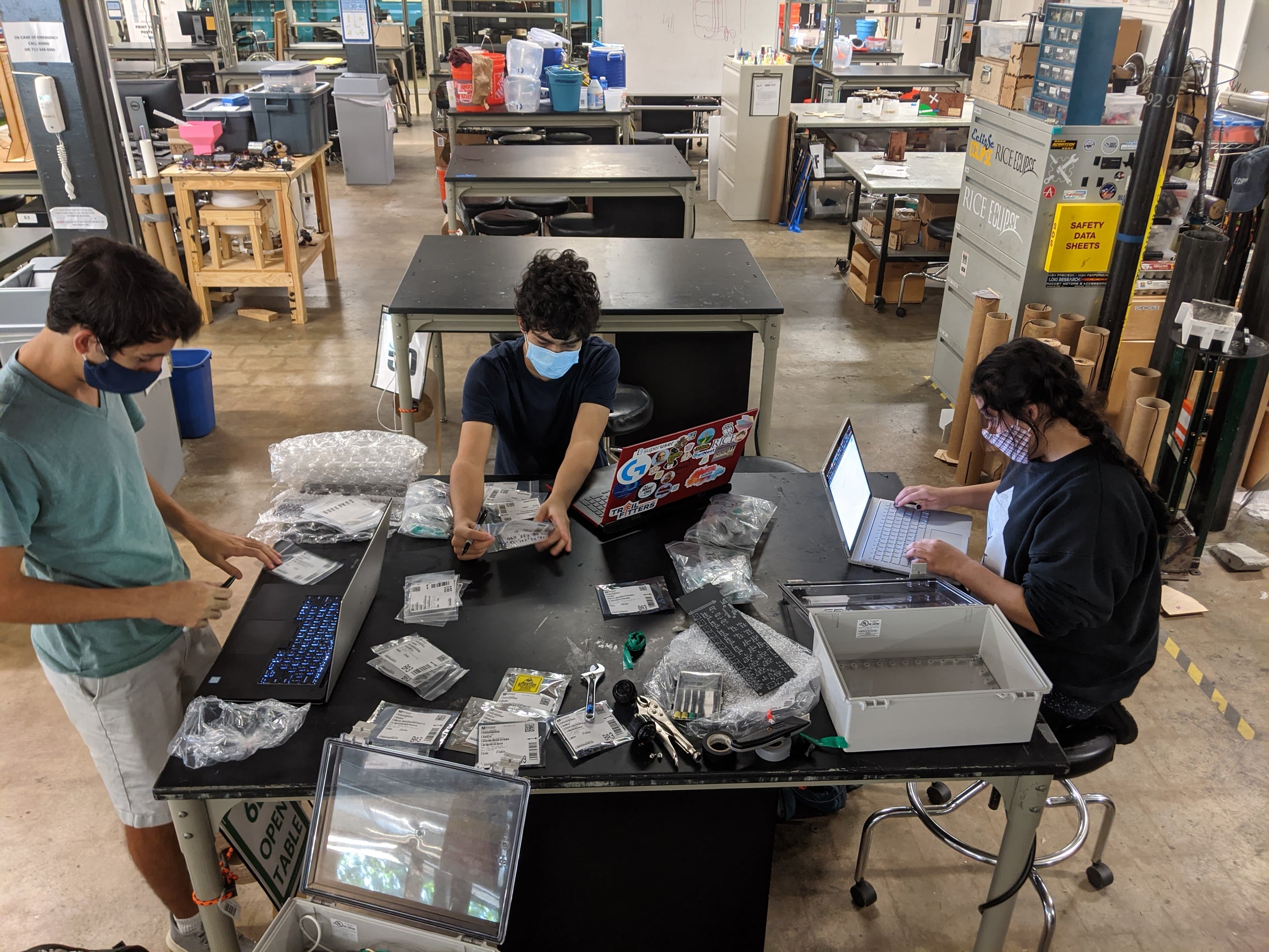 Rice Eclipse Rocketry Team receives grant from the Department of ...